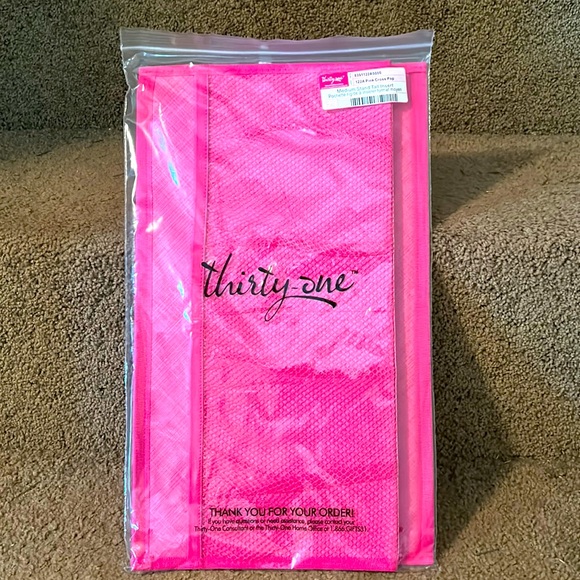 thirty-one | Bags | Thirtyone Medium Stand Tall Insert In Pink Cross ...
